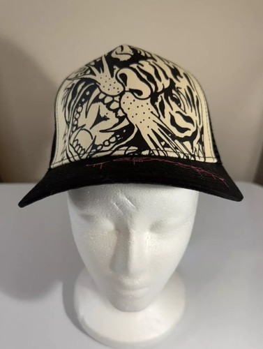 NWT Ed Hardy Hat Snapback Baseball Cap Mesh Back Throwback Y2K 2000s ...