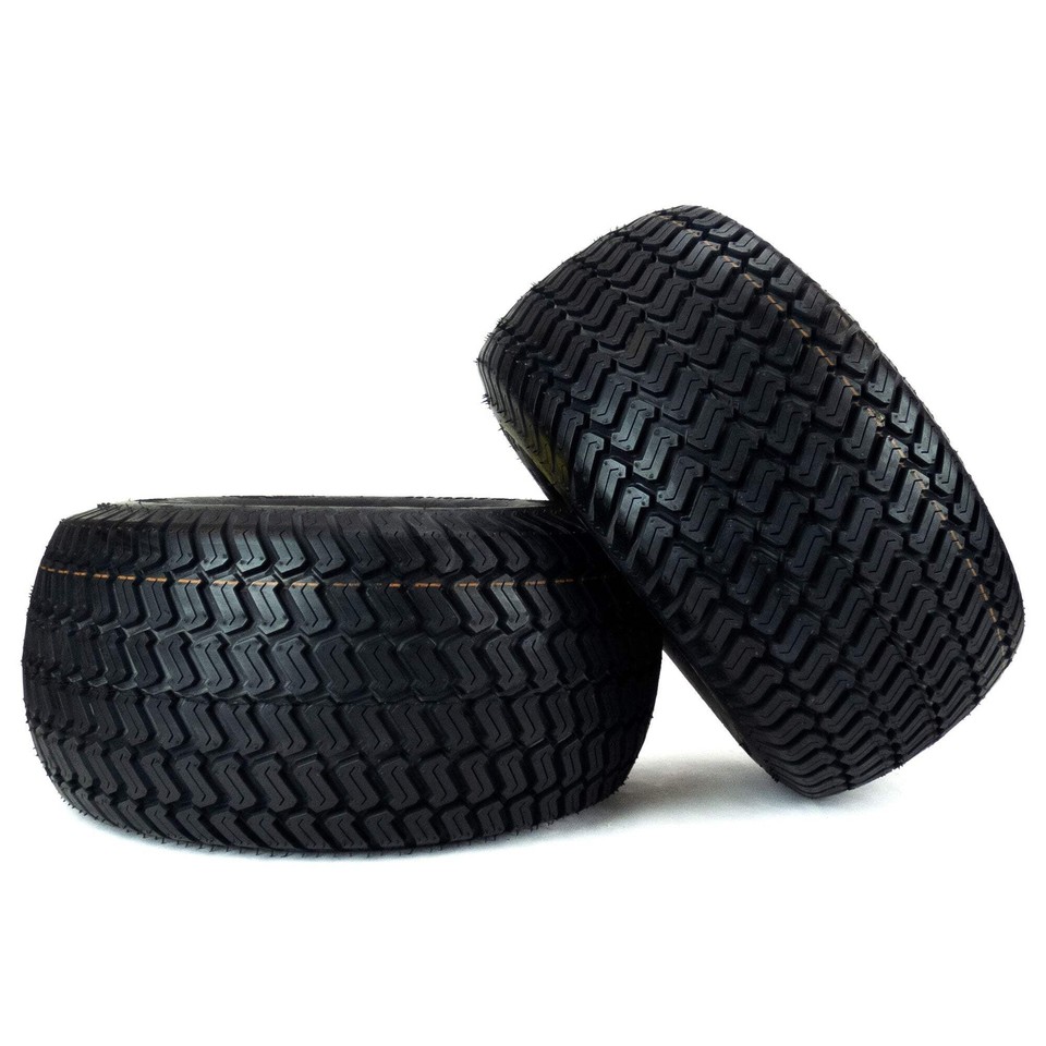 (2) Turf Tire Assemblies 20x10.00-8 Fits John Deere 100 Series GY20637 ...