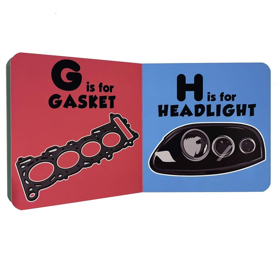 ABC's For Future Race Car Drivers Alphabet Book (Baby Book, Children's ...