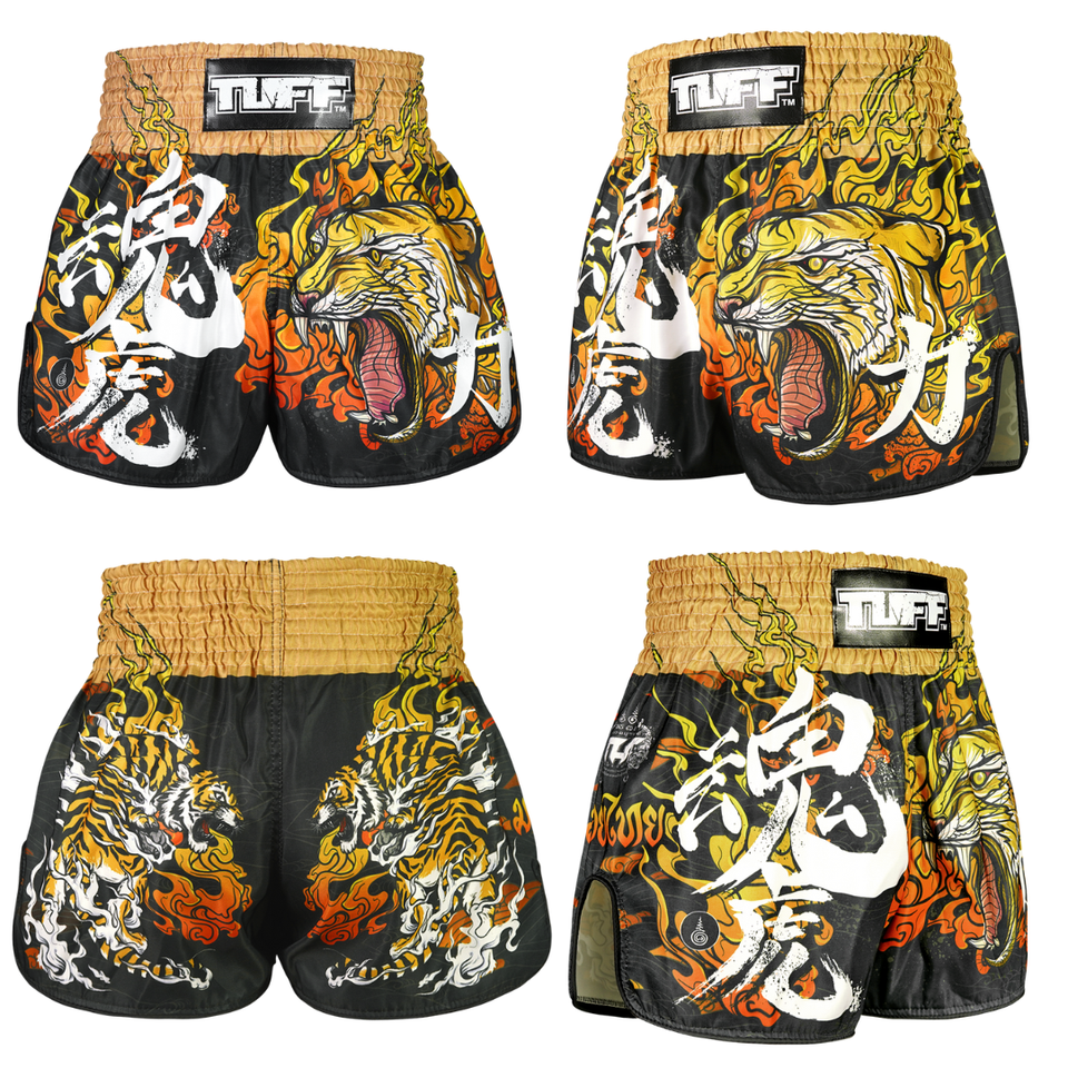TUFF Muay Thai Shorts Boxing Shorts MMA Fight Martial Arts Gym Boxing ...