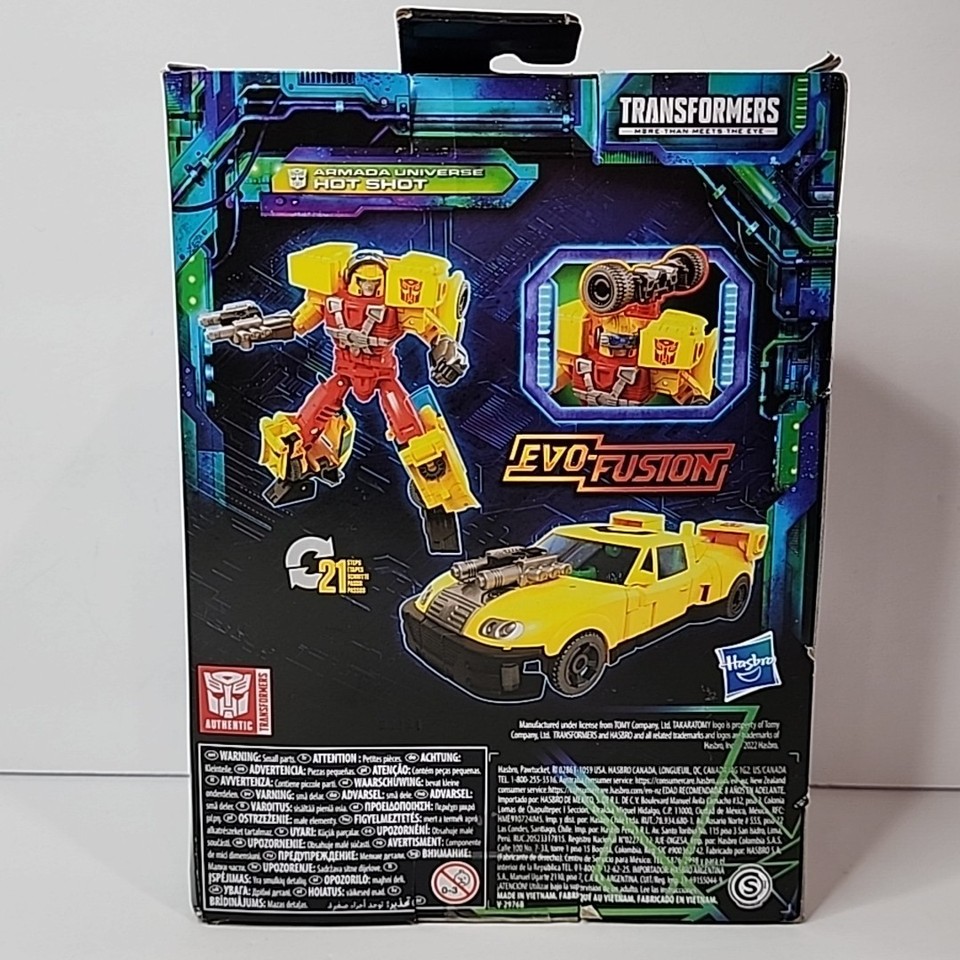 2022 Transformers Legacy Armada Deluxe Class Autobot MISB 6" Hot Shot ...