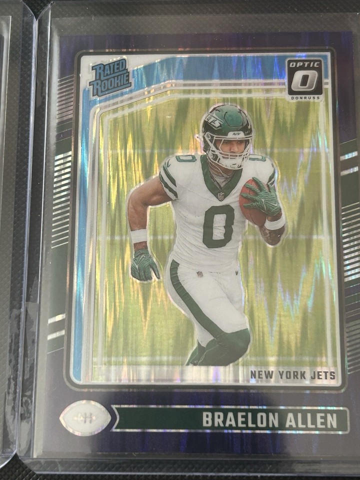 2024 Panini New York Jet Lot - Jordan Travis, Braelon Allen, and ...