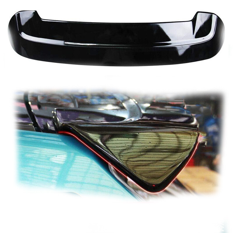 ABS Gloss Blcak Rear Roof Spoiler Wing Cover 1PC For 2017-2018 Suzuki ...