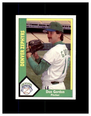 1990 CMC Don Gordon #18 Denver Zephyrs | eBay