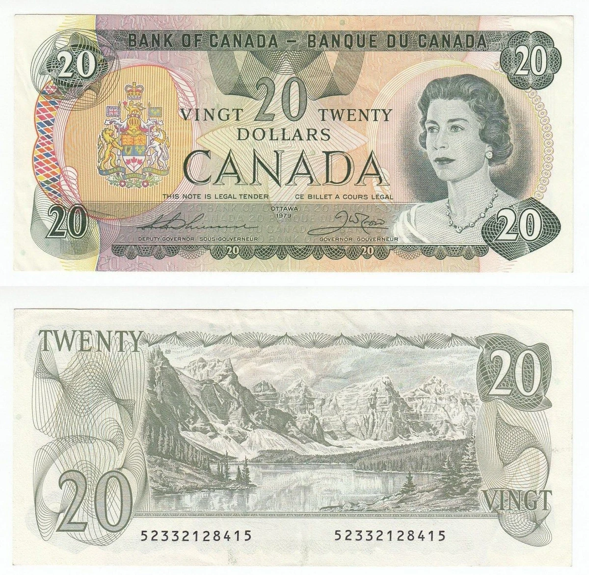 20 Canadian Dollar