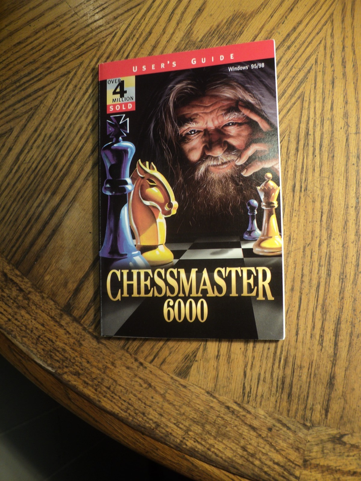 Chessmaster 6000 Big Box (PC, 1998) Complete w/ Travel Chess Set(NEW ...