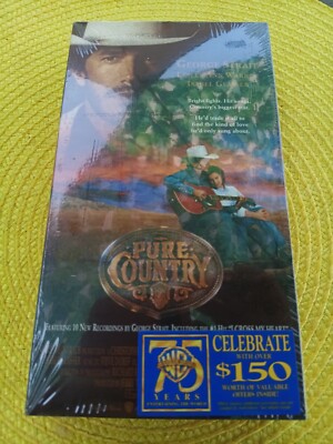 Pure Country (VHS, 1993) George Strait Lesley Ann Warren New Sealed ...