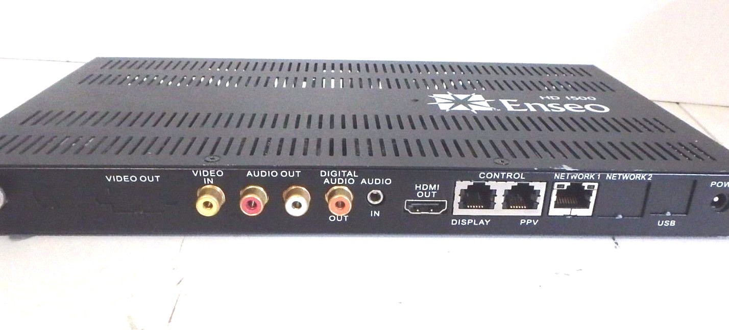 ENSEO HD 1500 HDMI Audio/Video Brd,Cables & Power Supply Included #120 ...