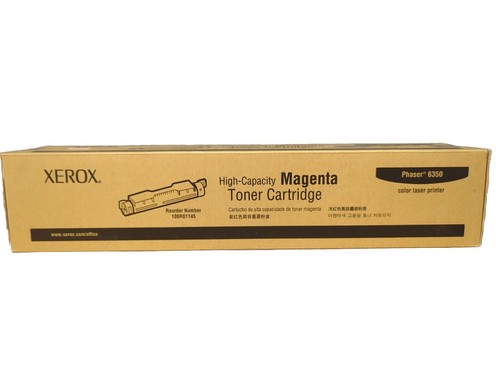 XEROX PHASER 6350 HIGH CAPACITY TONER CARTRIDGE MAGENTA -106R01145 | eBay