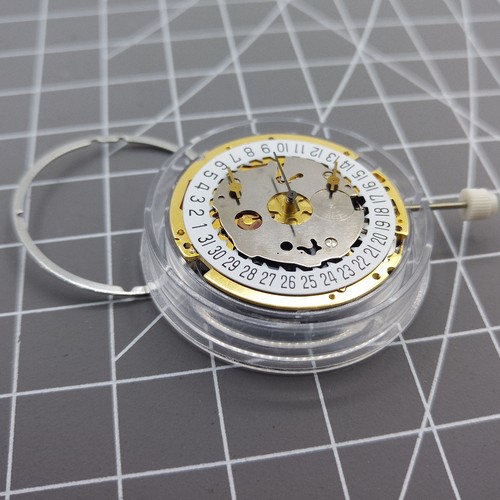 Swiss Made ISA 8171 Original Quartz Movement Date At 6 Multifunctional ...