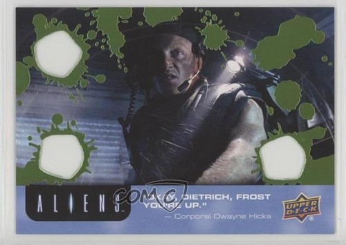 2018 Upper Deck Aliens Movie Acid Blood Die-Cut /25 Dwayne Hicks You're ...
