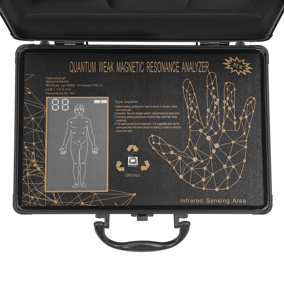 Quantum Magnetic Resonance Body Analyzer & Scanner For Health Analysis ...