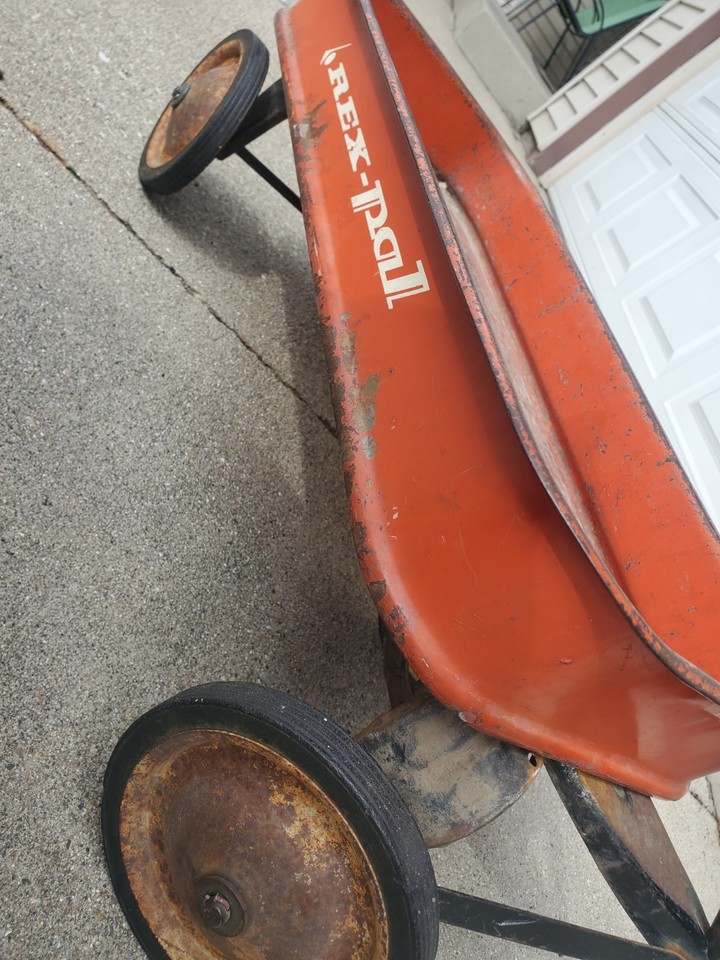 VINTAGE RED WAGON ~ REX PAL | eBay