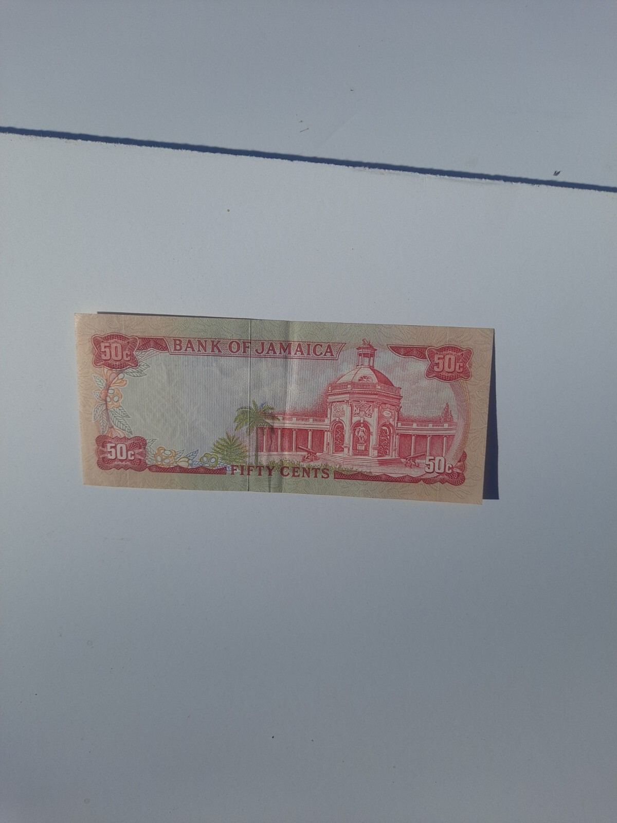 1960 Jamaica 50 Cents Note Bank of Jamaica Note Rare Note | eBay