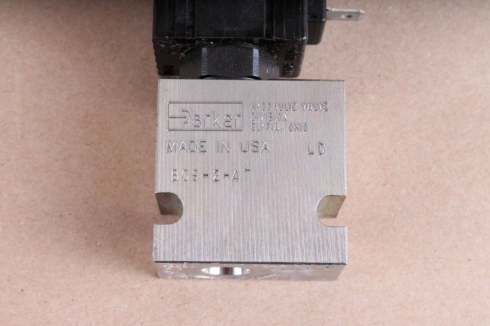 New B09-2-4T Parker Cartridge Valve Body W/ 851007 10VDC Coil | eBay