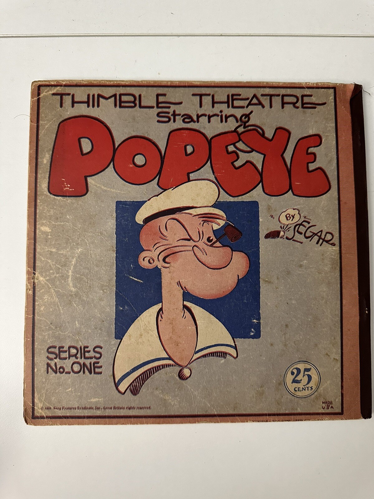Thimble Theatre 1- First Appearance Of Popeye In Comics 1931 | eBay