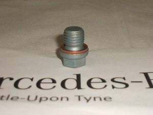 Genuine Mercedes-Benz OM642 Engine Sump Plug and Copper Washer NEW | eBay
