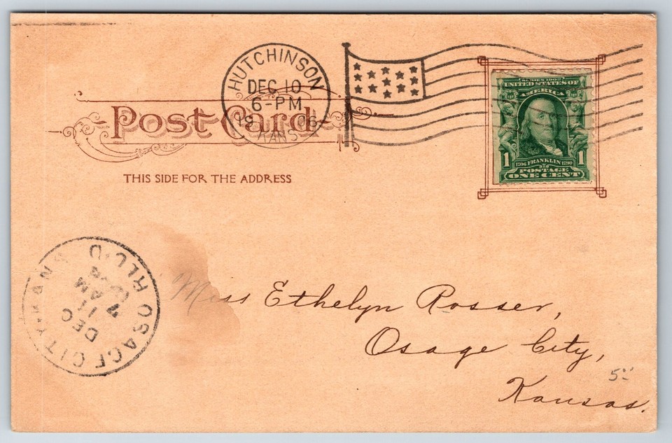 Hutchinson Kansas~State Reformatory & Grounds~1906 Postcard | eBay