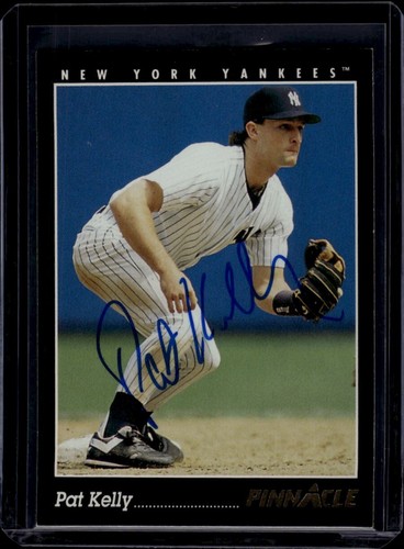 1993 Pinnacle #134 Autographed Pat Kelly Trading Card | eBay