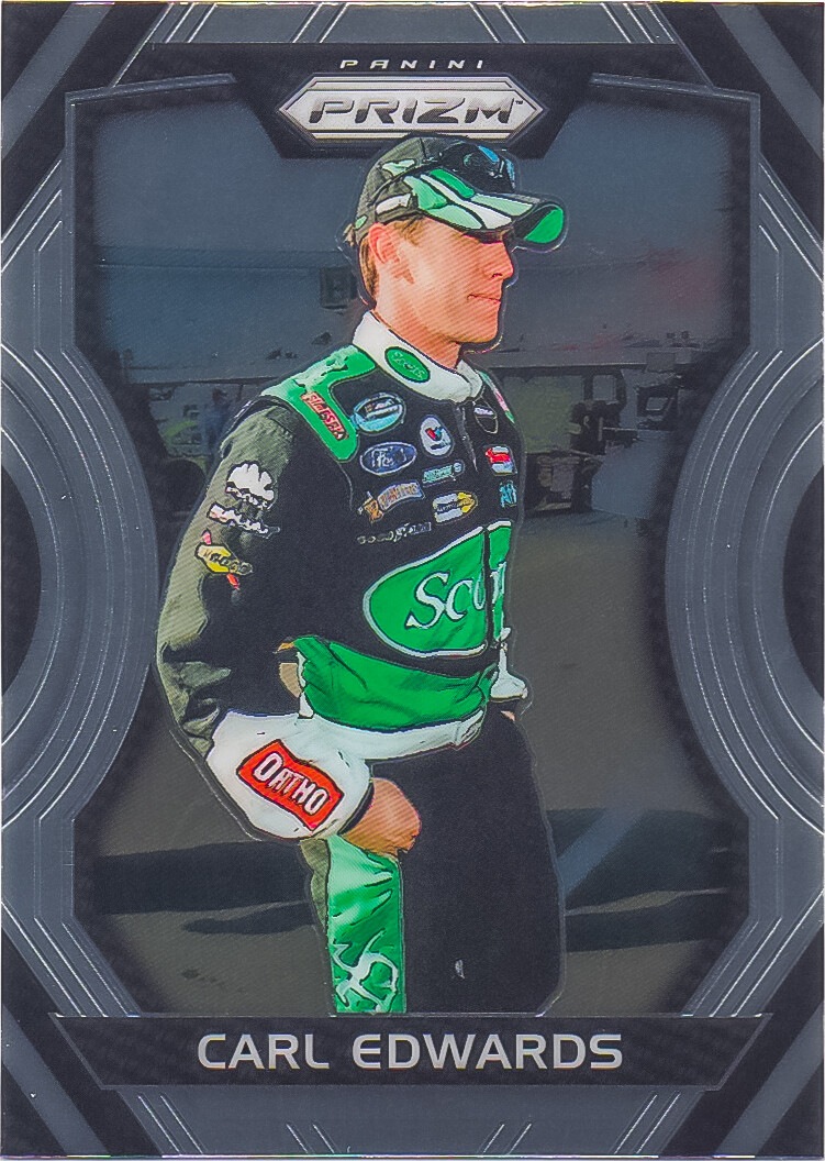 Carl Edwards 2018 Panini Prizm Racing Chrome Base Card #23 NASCAR | eBay