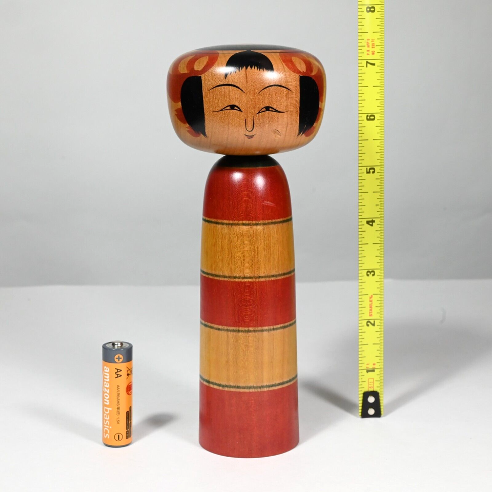 Master YOSHITAKA TAKAHASHI Kokeshi "RINGS" TSUCHIYU School Signed Japan ...