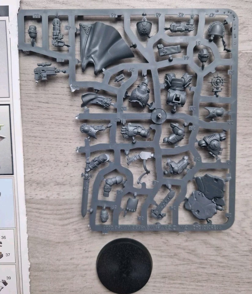 Company Heroes Captain Brand New On Sprue Space Marines Warhammer ...