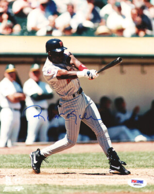 Roberto Kelly Autographed Signed 8x10 Photo Minnesota Twins PSA/DNA # ...
