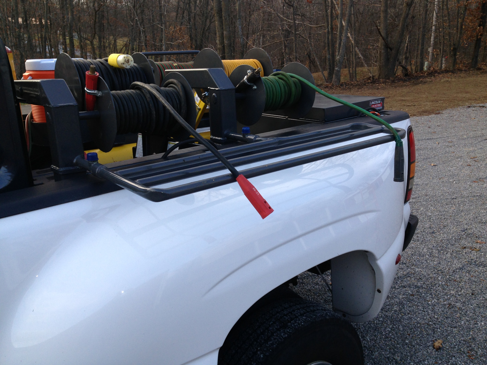 Welding Truck Frame Plans, Leads Reels Setup. Plans For Your Pipeliner ...