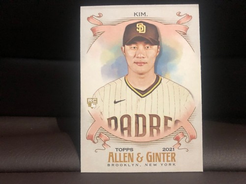 2021Topps Allen & Ginter Ha-Seong Kim RC #176 Padres | eBay