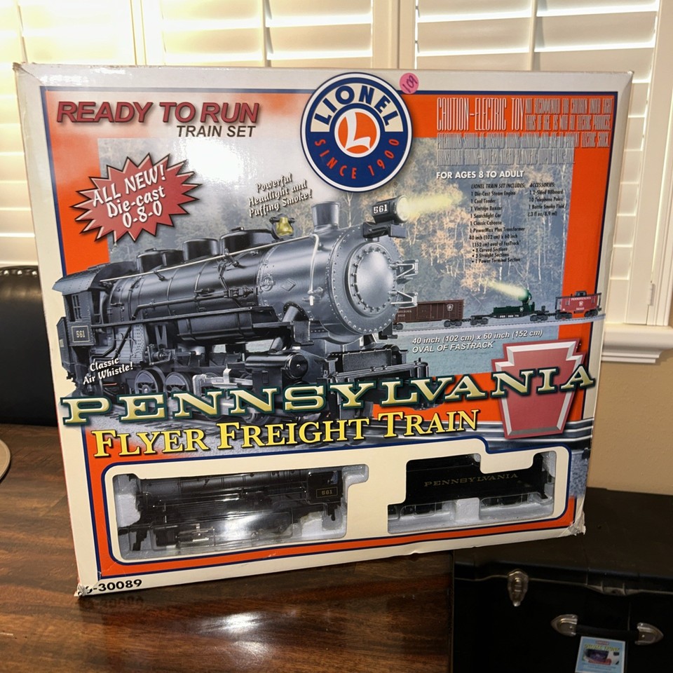 Lionel Pennsylvania Flyer Freight Train Set Model 6-30089 NEW/SEALED | eBay