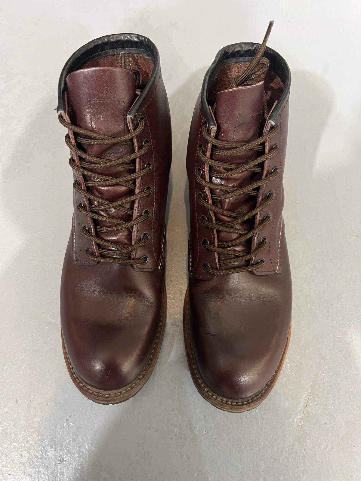 Red Wing Beckman Boots, Style No. 9011, Black Cherry,… - Gem