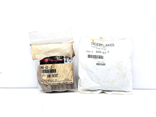 MR-42-7 INGERSOLL RAND VANE PACKET LOT OF 2 PACKET | eBay