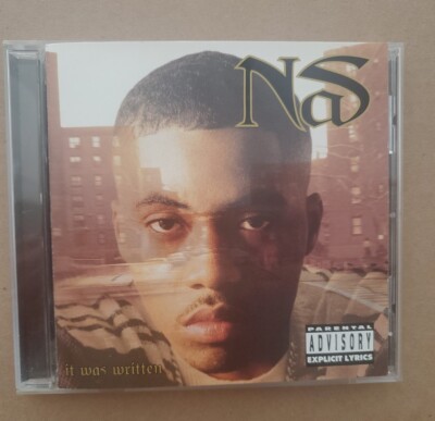 NAS It Was Written CD July 1996 Columbia Records Rap Hip Hop Music w ...