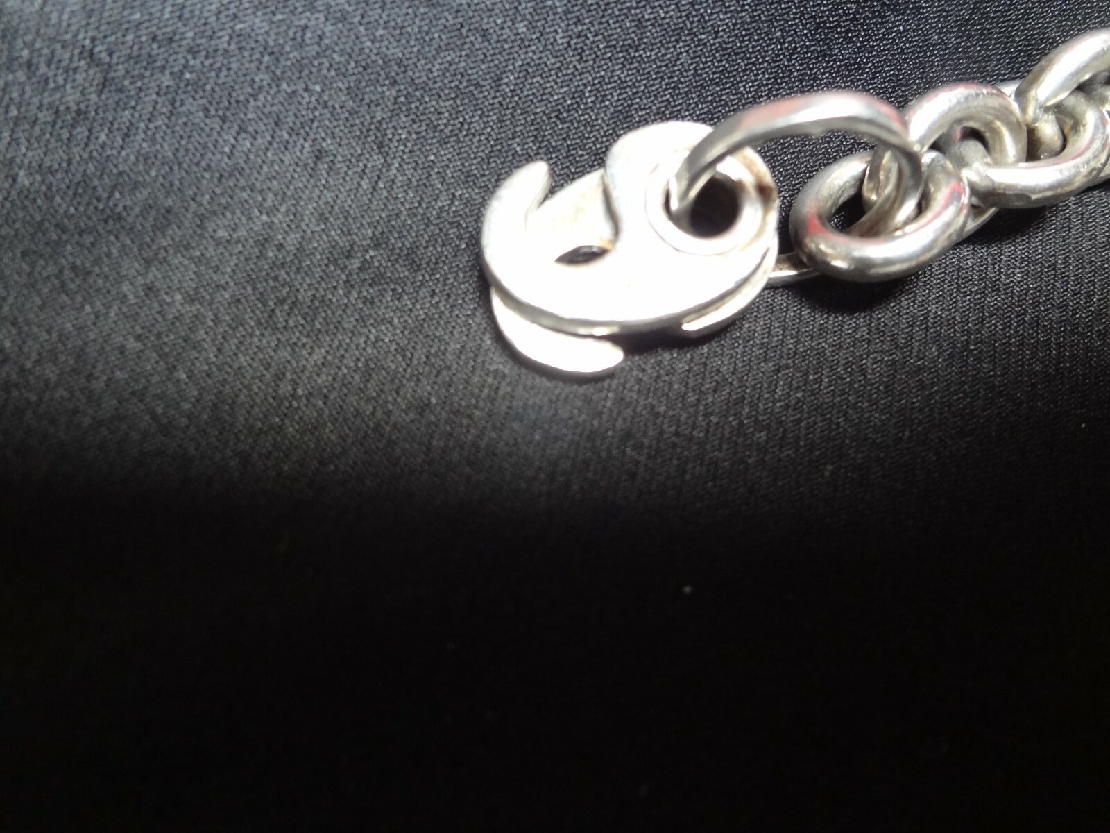 "AMAZING" VASS LUDACER GOTHIC PADLOCK LOCK LINK CHAIN STERLING SILVER ...