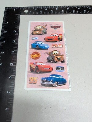hallmark disney cars sticker sheet #7 | eBay