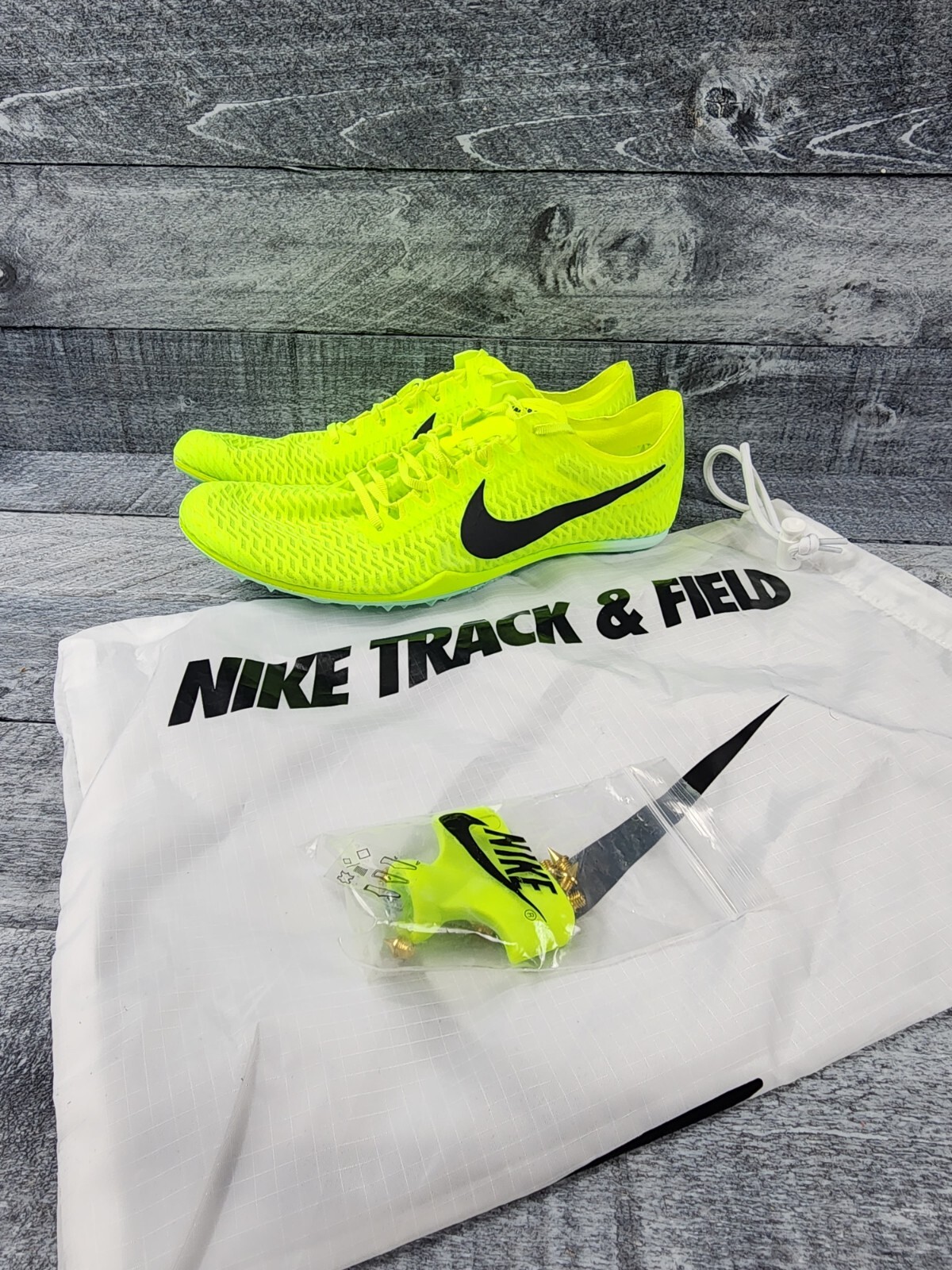 Nike Zoom Mamba V Track Field Cleats Spike Shoes Volt Yellow DR9945-700 ...