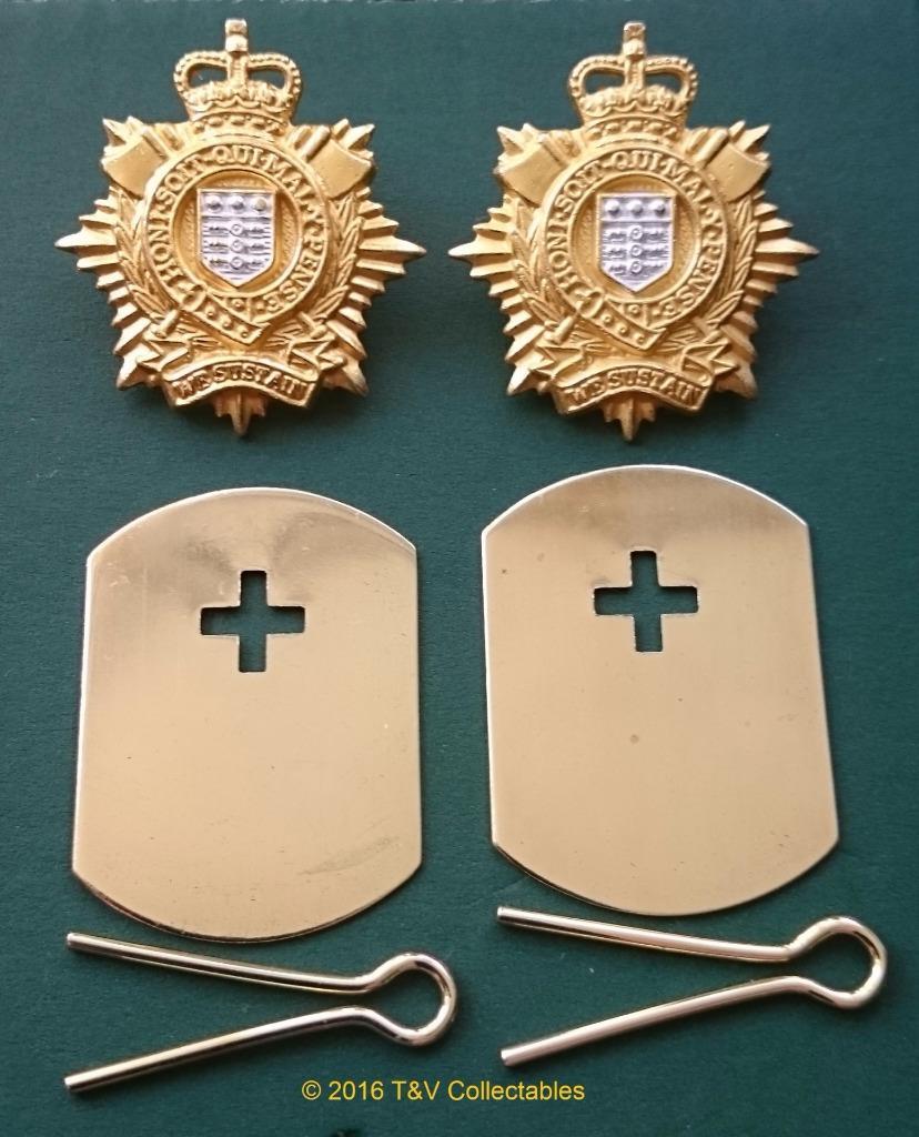 ROYAL LOGISTIC CORPS (RLC) (10th Anniversary) COLLAR BADGES | eBay UK