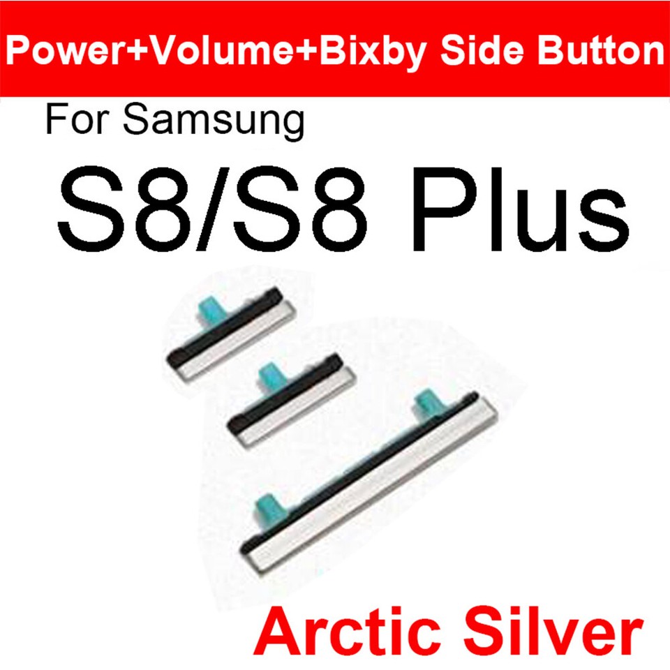 Power Volume Button Bixby Side Key Button For Samsung Galaxy S8 S8 Plus ...