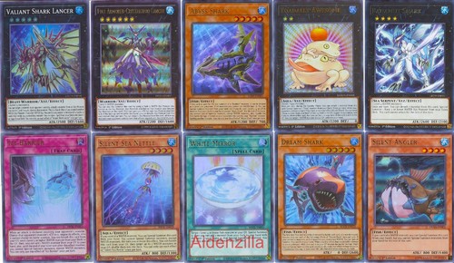 Yugioh Shark Deck - Abyss Bahamut Toadally Awesome Valiant Dark Knight ...