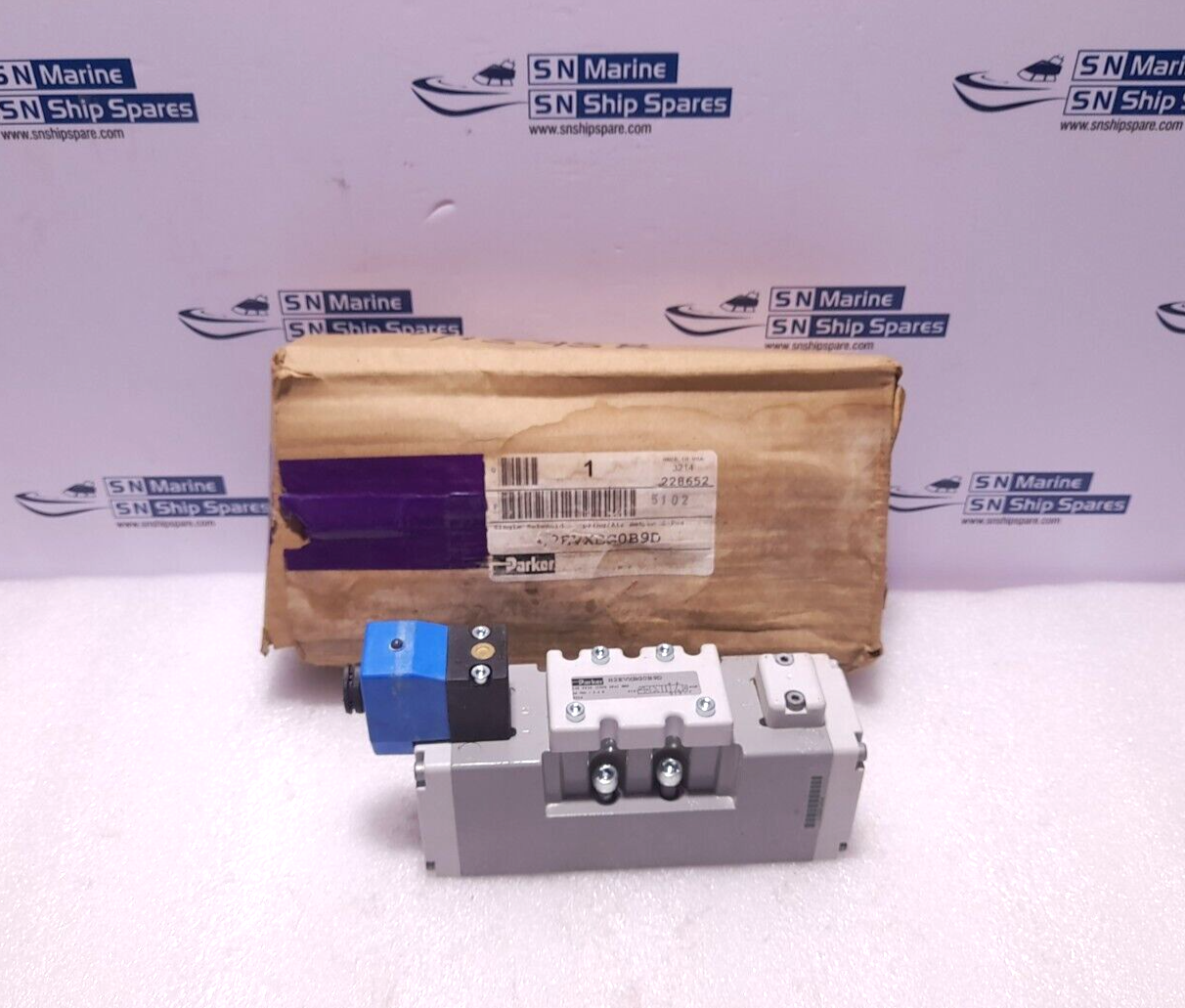 Parker H2EVXBG0B9D Solenoid Valve 145 PSIG 1000 kPa Max P04749B9 Coil ...