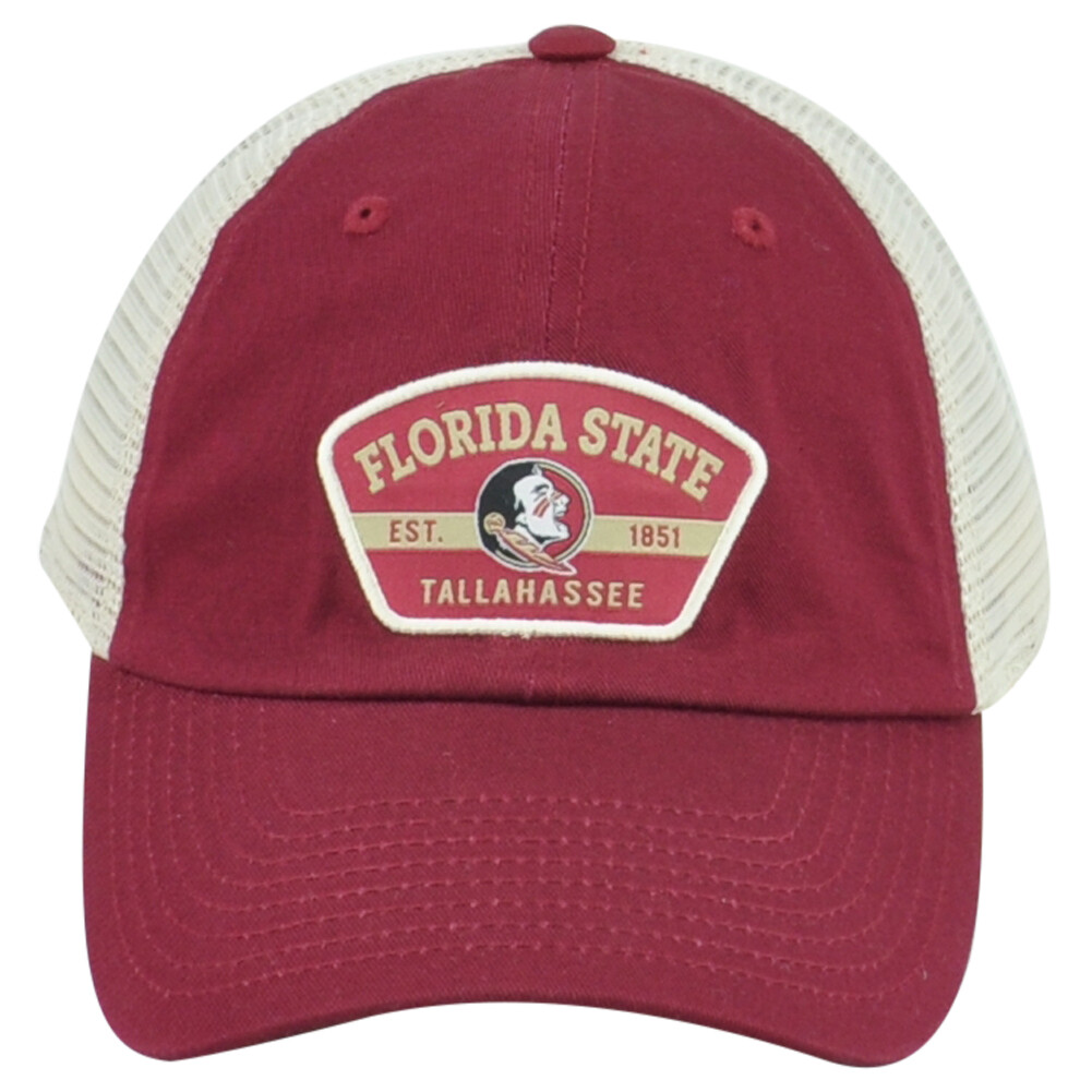 NCAA Captivating Florida State Seminoles FSU Trucker Mesh Snapback ...