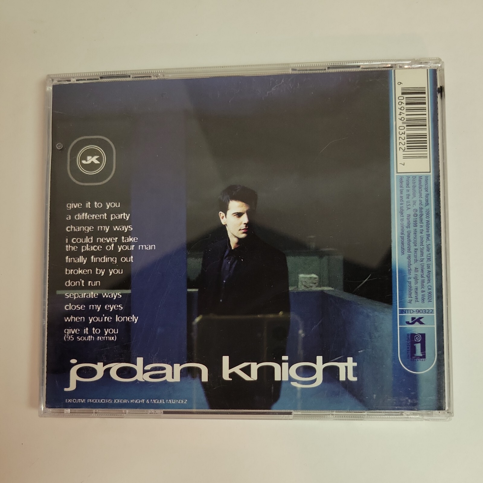Jordan Knight by Jordan Knight (CD, May-1999, Interscope (USA ...