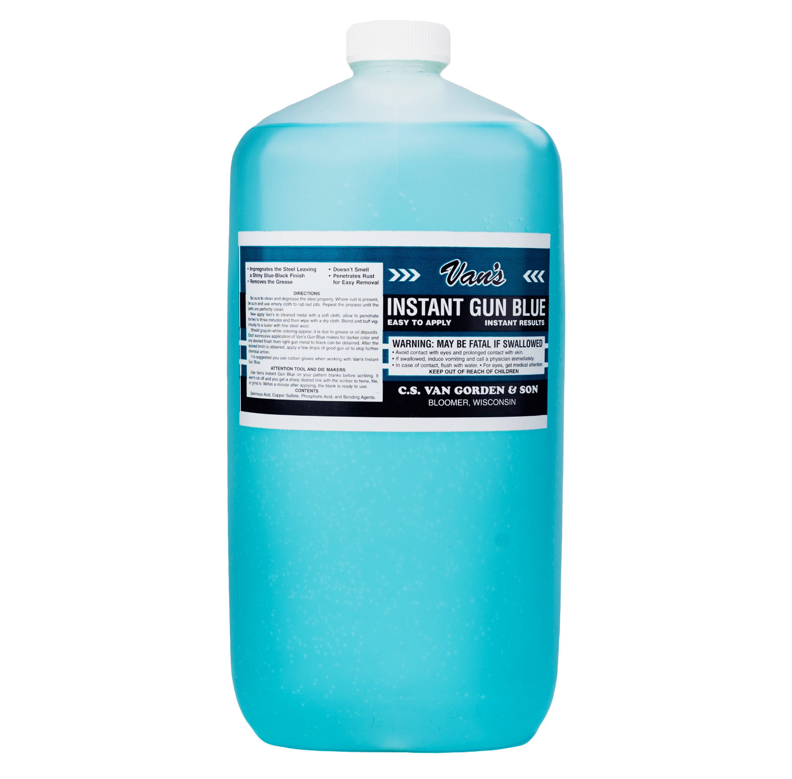 Van's Instant Gun Blue - Gallon | eBay