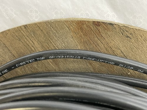 SUPERIOR ESSEX INT'L LP WIRE # 6 500' SOLID BLACK GROUND 12-001-04 ...