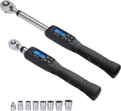 Durofix RM601-34 3/8" & 1/2" Heavy Duty Digital Torque Wrenches Combo Kit | eBay