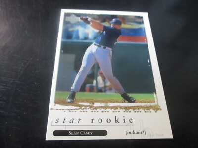 SEAN CASEY (cleveland indians) 1998 upper deck STAR ROOKIE CARD #560 ...