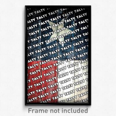 Talty Texas Poster (TX City Souvenir 11x17 Town Print) | eBay