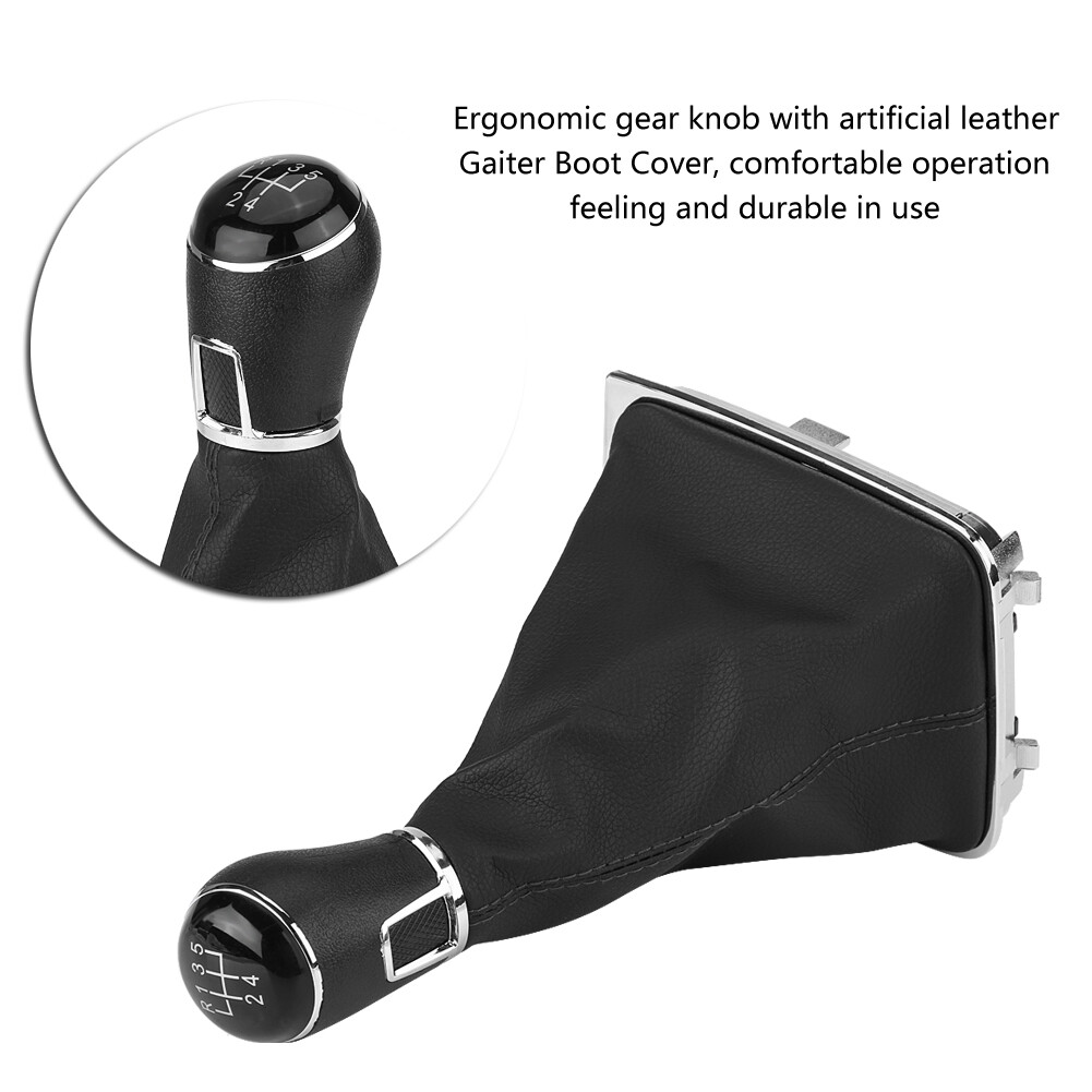 5 Speed Car Gear Stick Shift Knob Gaiter Boot Cover For 7 MK7 20132018 ...