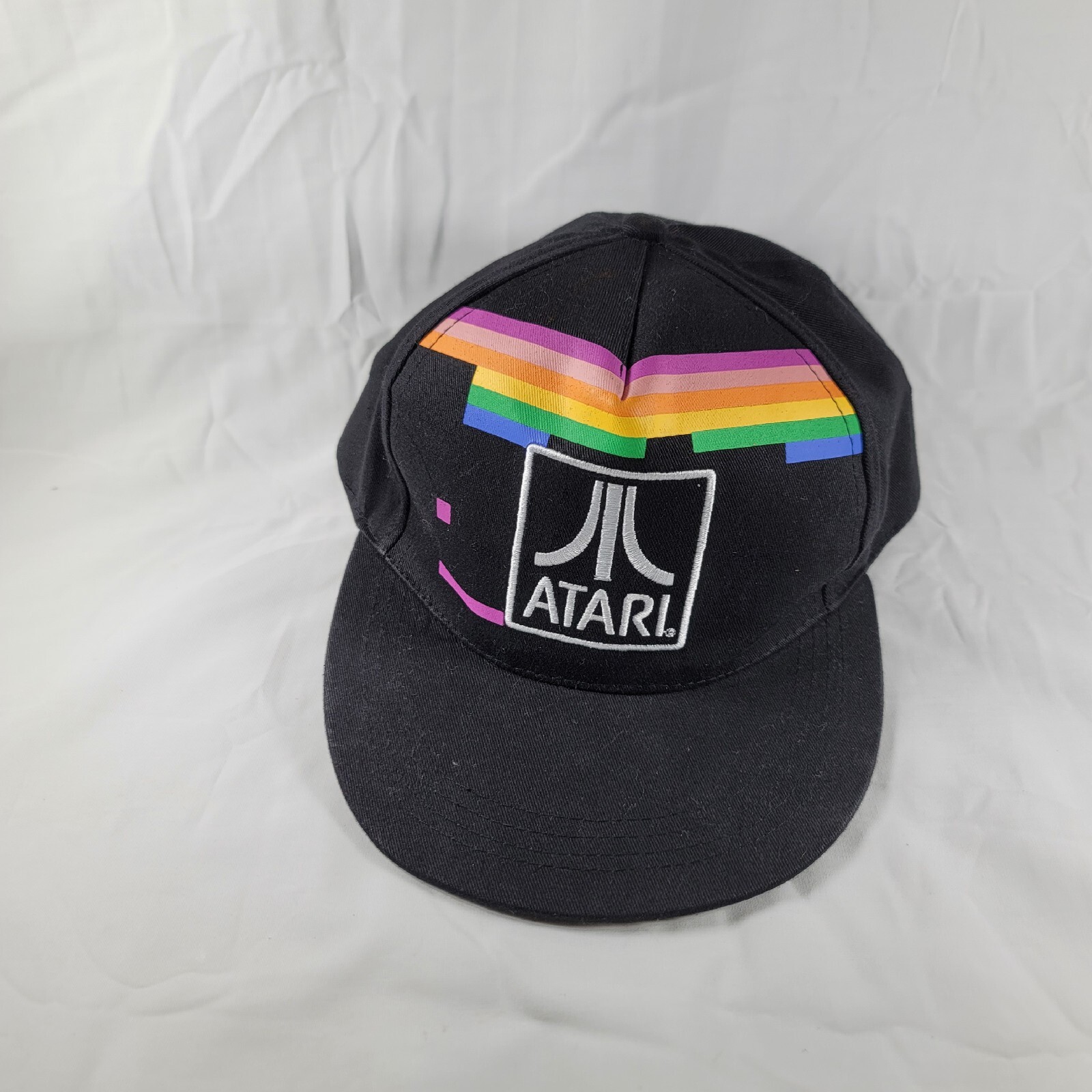 Vintage-style Atari Hat Snapback Cap Flat Bill Offici… - Gem