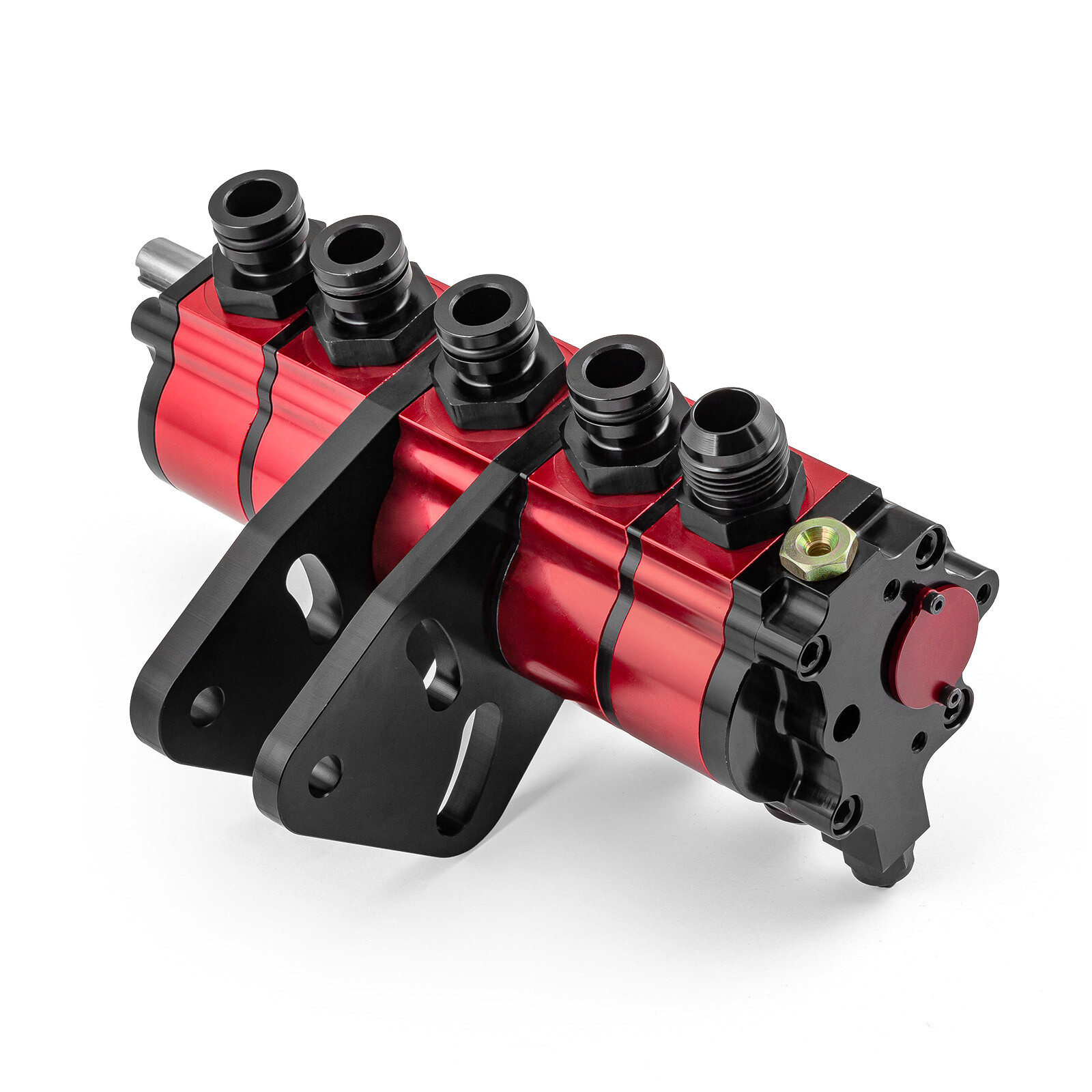 Universal Billet Aluminum 5 Stage Dry Sump Oil Pump [Stock Car Drag] | eBay